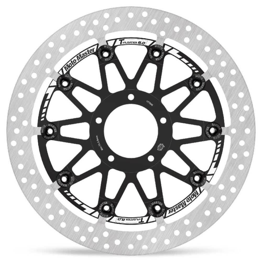 Disco de freno Moto Master Halo 330 mm flotante perforado 5 orificios ...